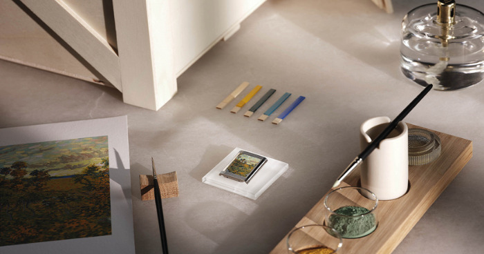 Enamel painting elevates the latest offerings of venerable watch houses ...