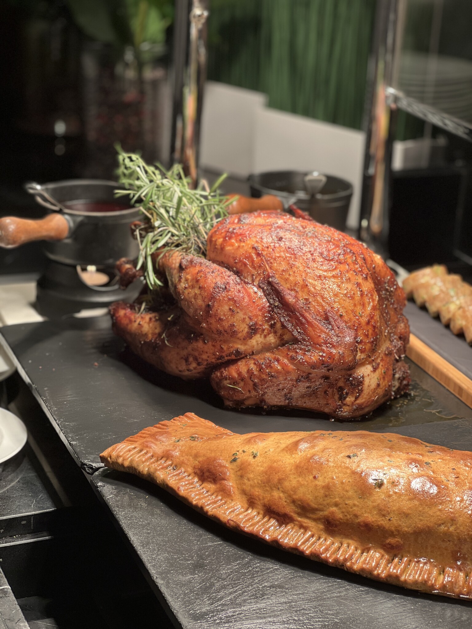 Whole Roasted Turkey _ Salt-baked Sea Bass - The Peak Malaysia