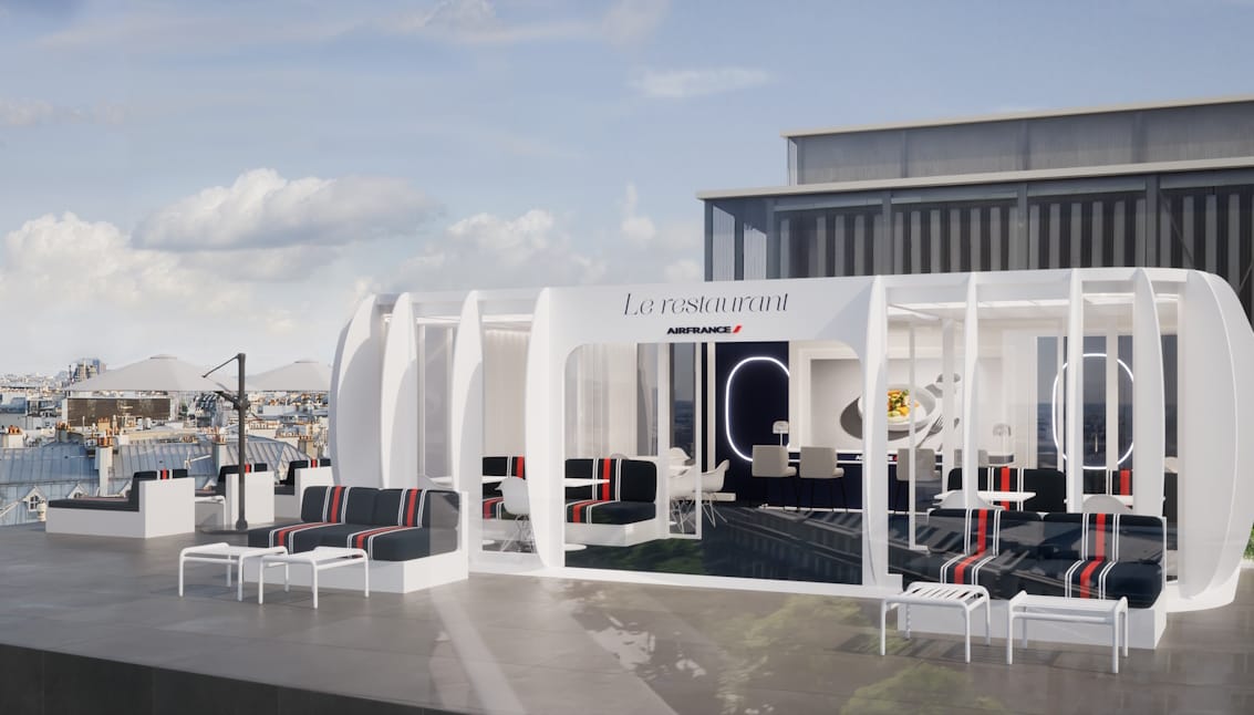 Air France Is Hosting A Pop-Up Restaurant In Paris